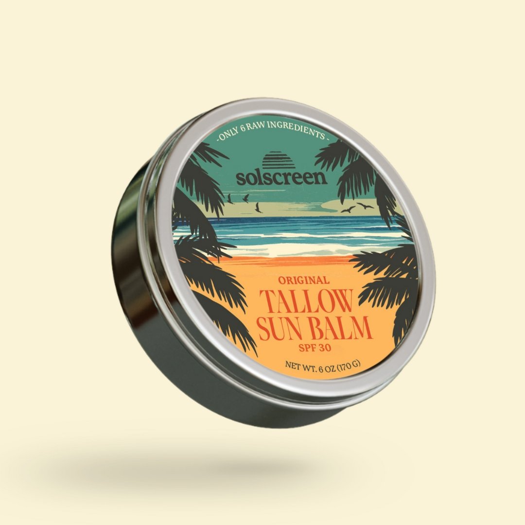 Solscreen | Tallow Sun Balm, Ancestral Skincare, Mineral Sunscreen ...